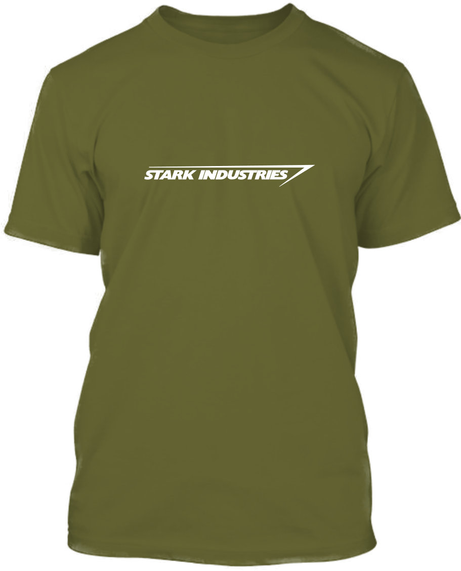 STARK INDUSTRIES - T Shirt, Tee, Super Hero, Iron Man, Marvel Comic ...