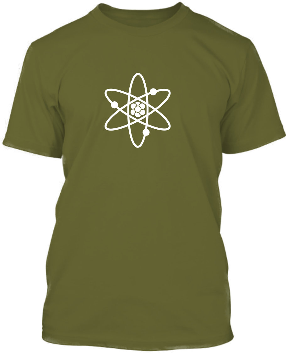 Atom - T Shirt, Science , Chemistry, Physicse , Geek , Cern | eBay UK