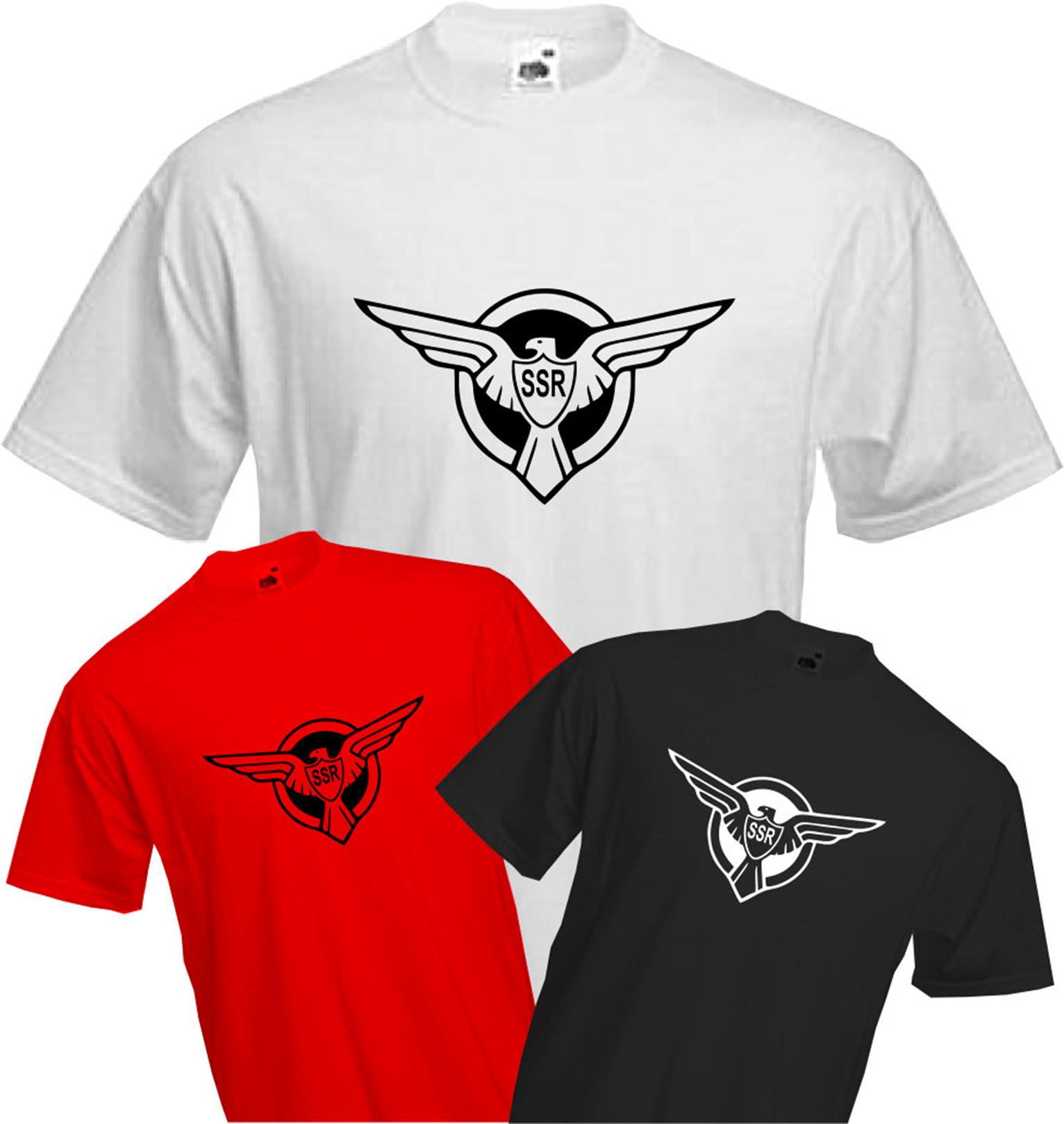 CAPTAIN AMERICA Strategic Scientific Reserve SSR T Shirt Super Hero ...