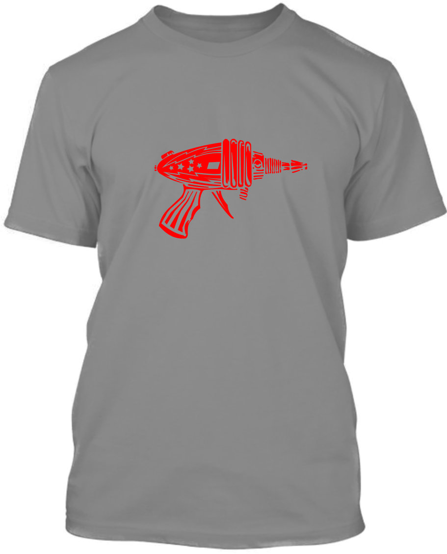FLASH RAY GUN - SHELDON COOPER - BIG BANG T Shirt, comic con , geek ...