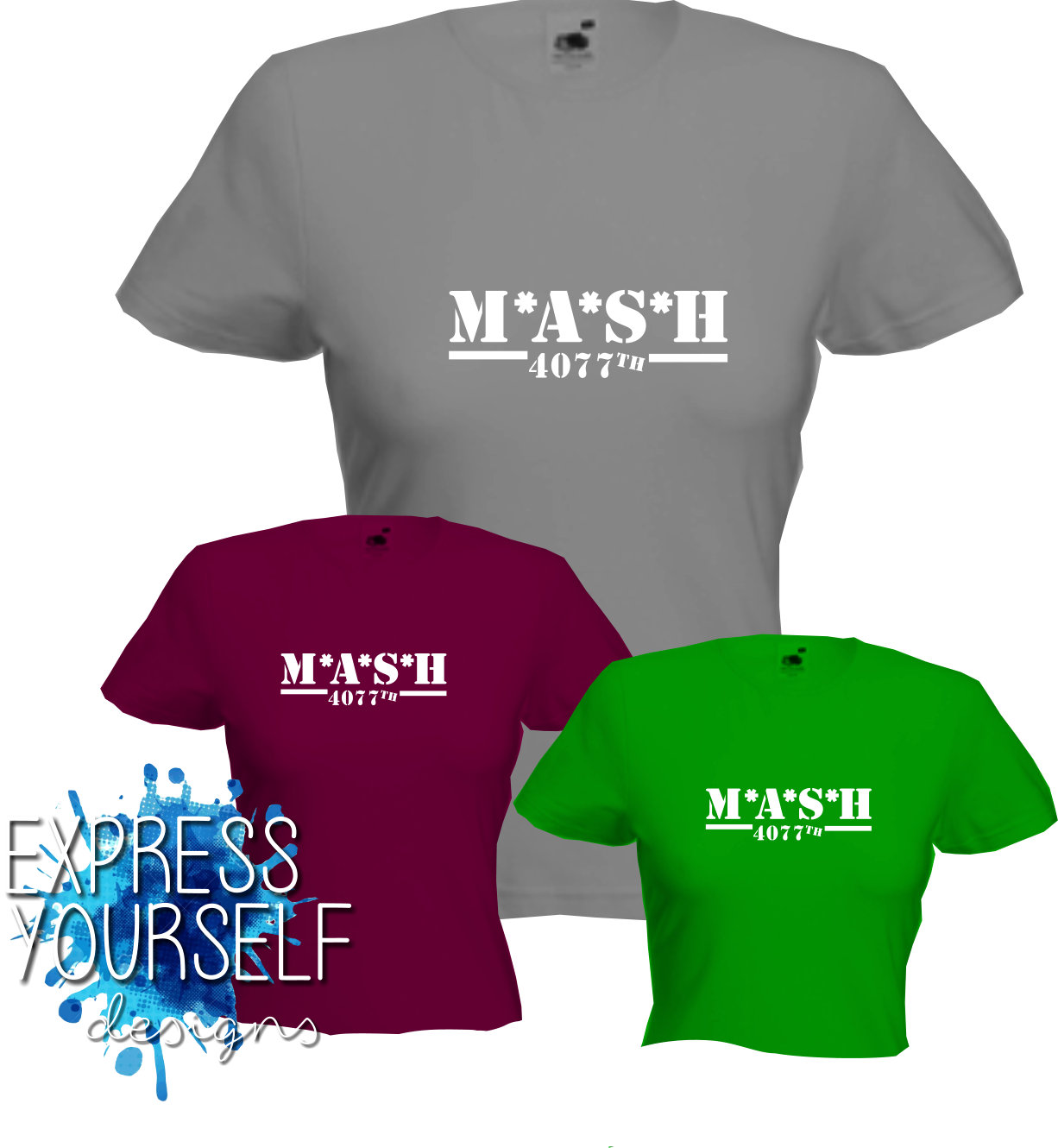M*A*S*H 4077TH - T Shirt, MASH TV Series, US Army Military, Fun, Retro ...